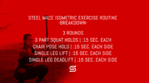 Steel Mace Isometric Exercises/ Workout to help you get better - Steel ...